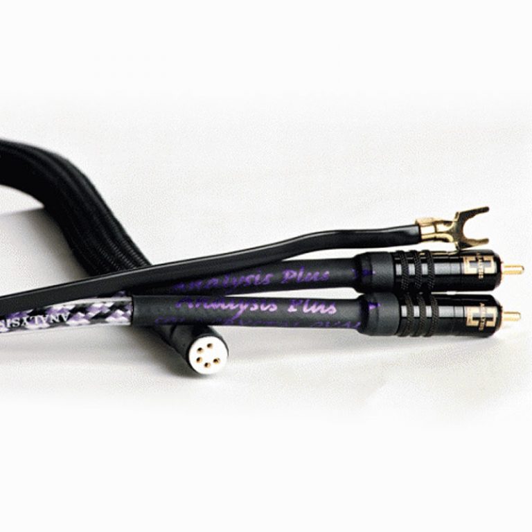 Solo Crystal Oval Phono Cable - Analysis Plus