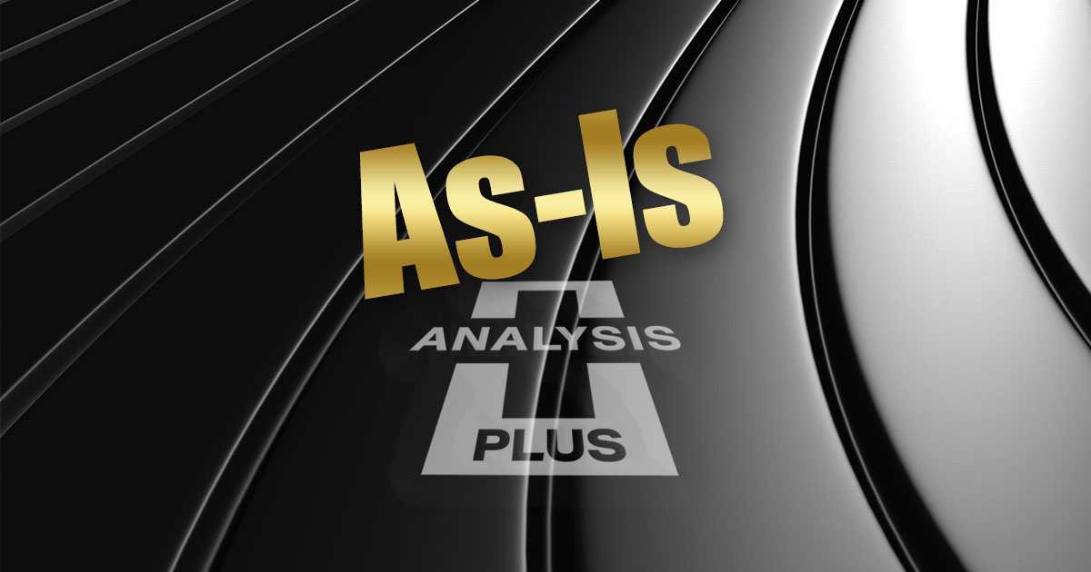 As-Is Products - Analysis Plus