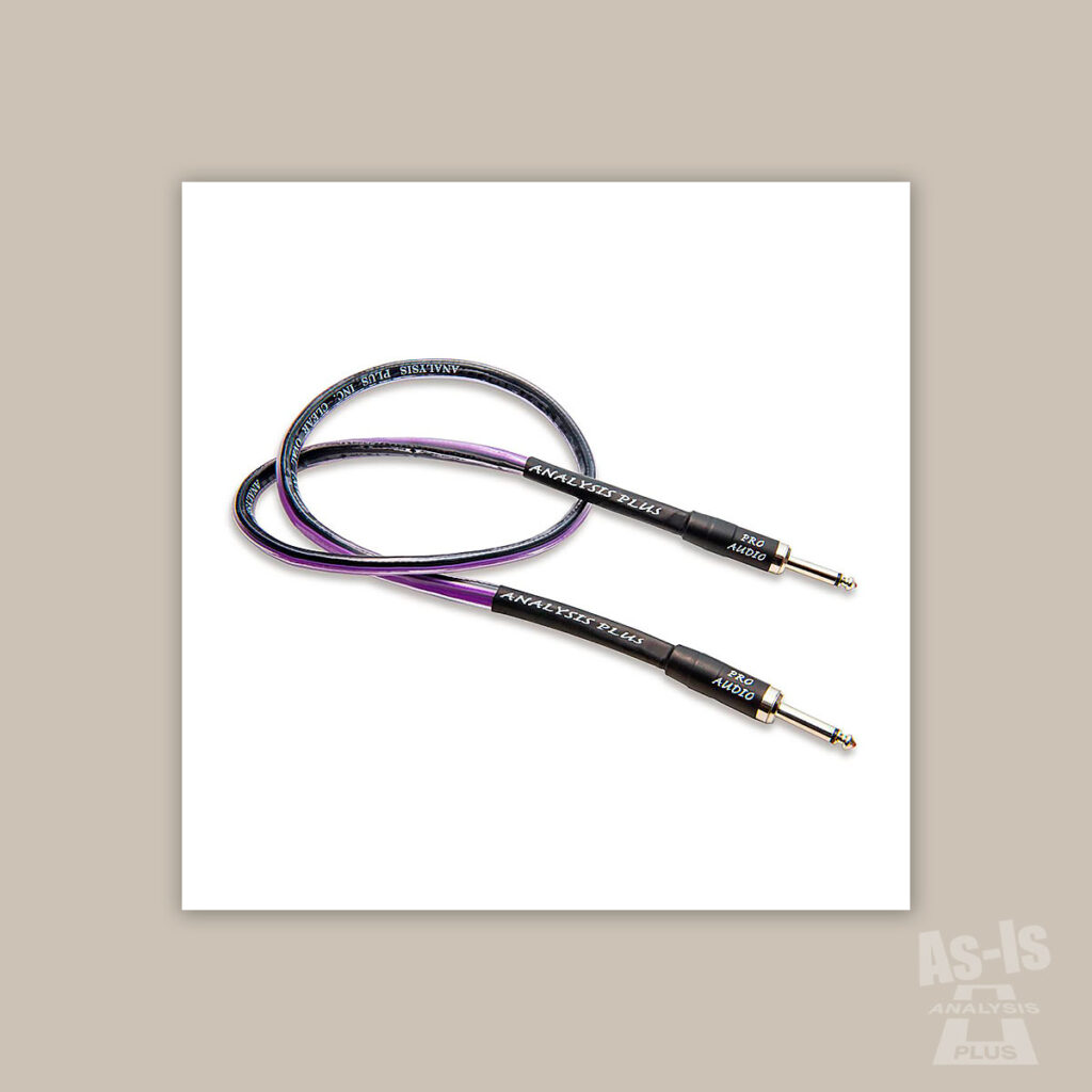 Clear Oval Speaker Cable 4 Ft ST ST As Is 5 12 23 Analysis Plus
