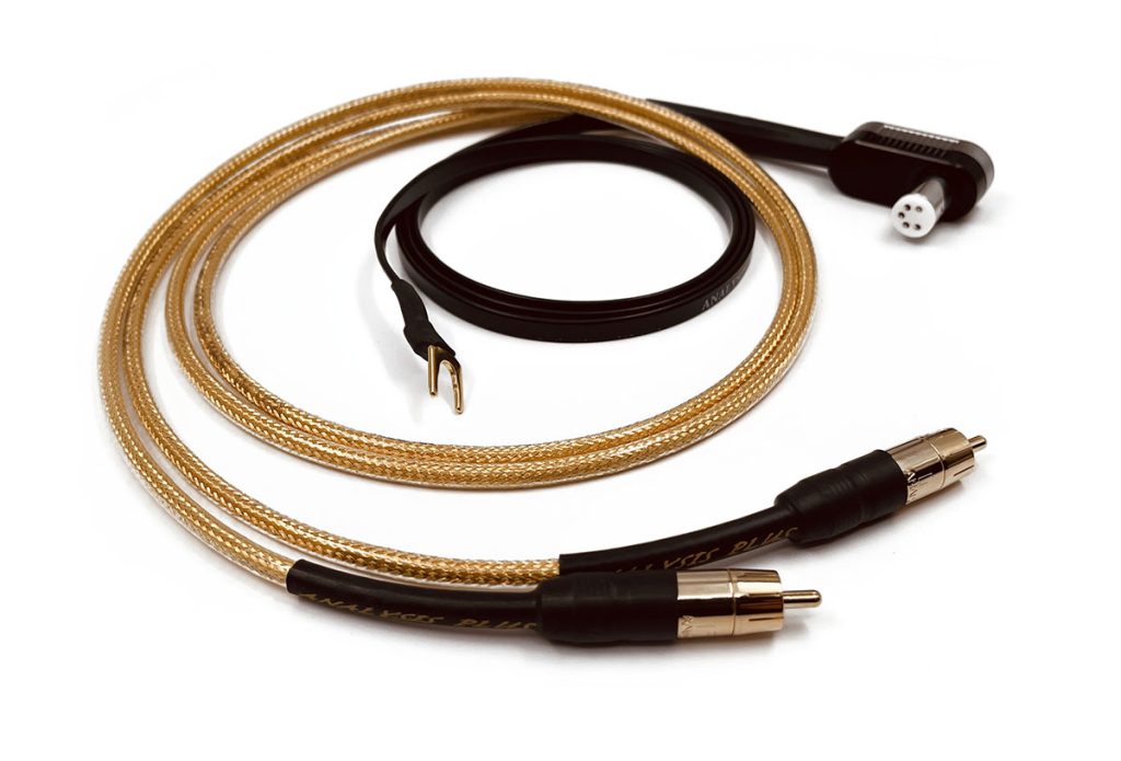 Gold Oval Phono Cable - Analysis Plus