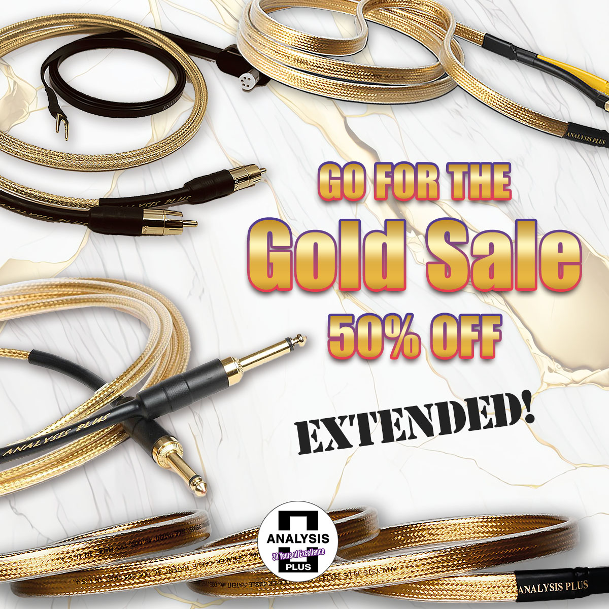 Analysis Plus Gold Cables